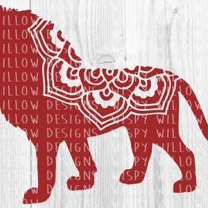 Safari Animal Mandala SVG Bundle, DXF, Lion, Elephant, Giraffe, Africa ...