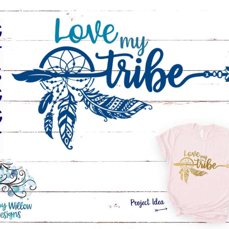 Love My Tribe Svg - Etsy