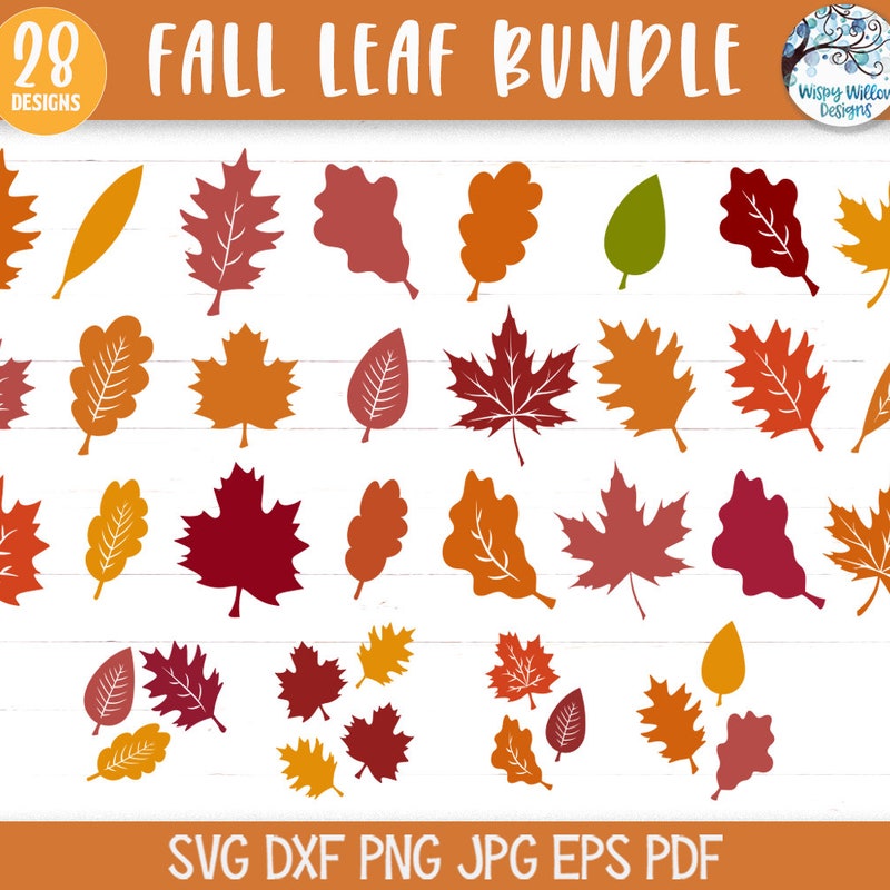 Fall Maple Leaf Clipart - Etsy