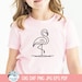 Flamingo SVG for Cricut, Cute Flamingo Clipart PNG JPG, Flamingo Line ...