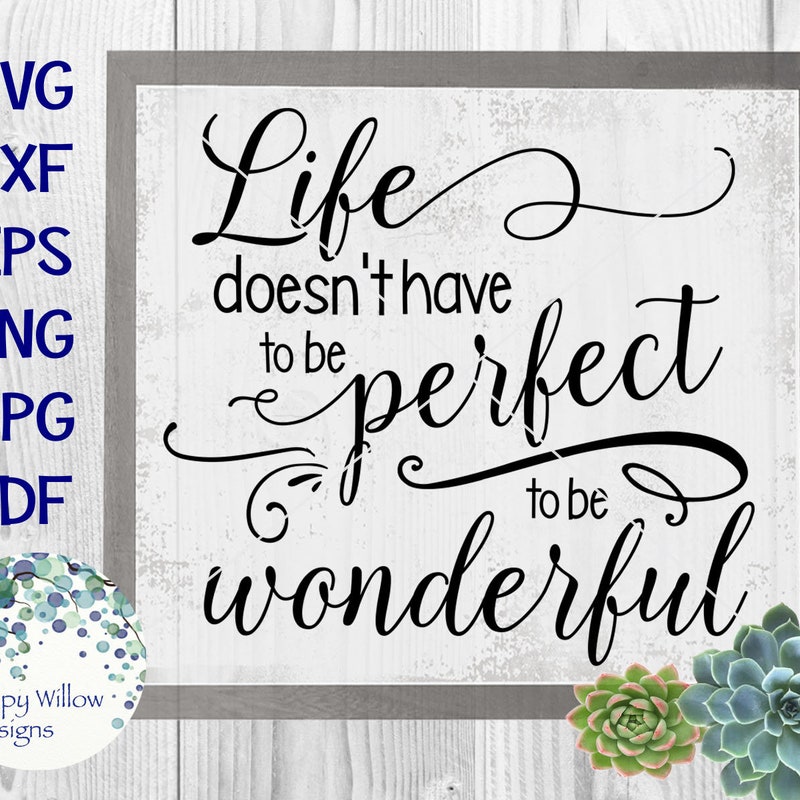 Wonderful Life Sign - Etsy