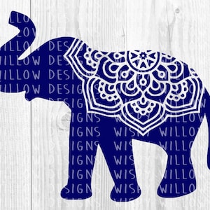 Safari Animal Mandala SVG Bundle, DXF, Lion, Elephant, Giraffe, Africa ...