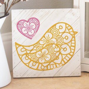 Chick Mandala SVG, Dxf, Mandala Bird SVG, Png, Birds, Spring, Chicks ...