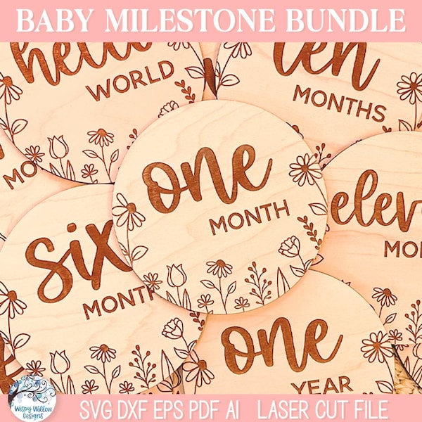 Milestone Svg - Etsy