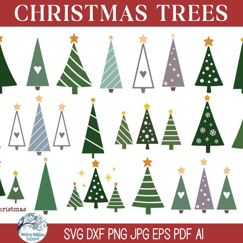 Primitive Trees - Etsy