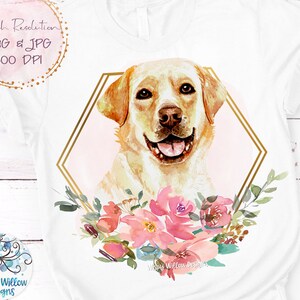 Floral Dog Sublimation Bundle, Watercolor Dog Bundle Png, Dogs With ...