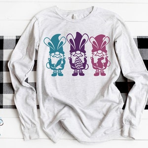 Easter Gnomes SVG for Cricut, Easter Bunny Gnome SVG, Spring Rabbit ...
