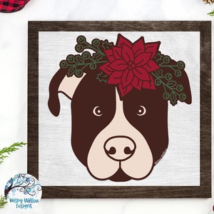 Christmas Animal SVG Bundle, Christmas Animals With Flowers, Winter ...