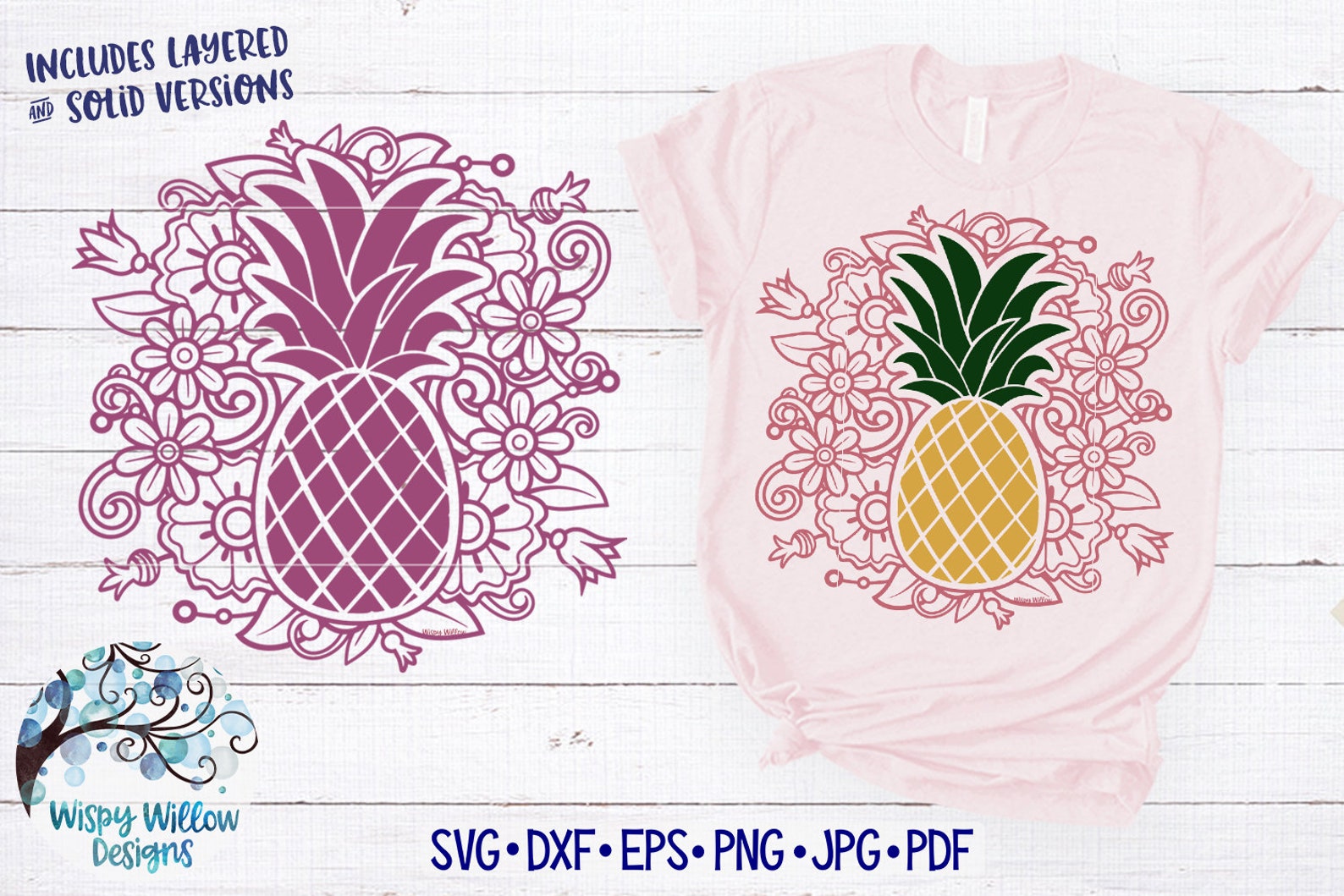 Summer Mandala SVG Bee Mandala Flower Mandala Flamingo | Etsy