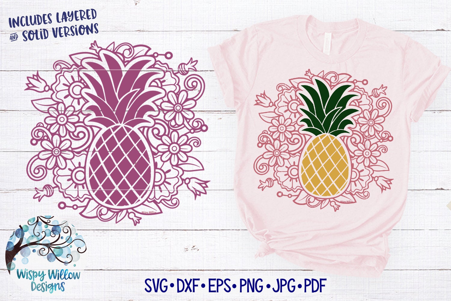 Summer Mandala SVG Bee Mandala Flower Mandala Flamingo | Etsy