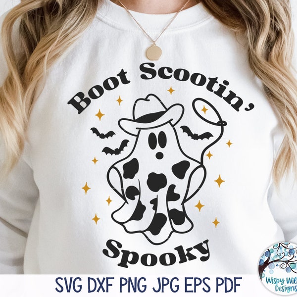 Cow Print Ghost Svg - Etsy