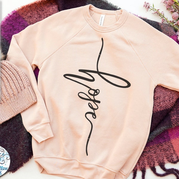 Hope Word Svg - Etsy