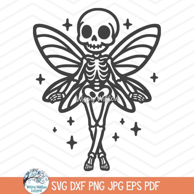 Fairy Skeleton - Etsy