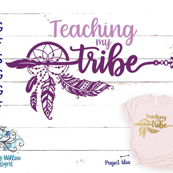 Teacher Tribe Svg - Etsy