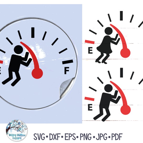 Gas Gauge Decal - Etsy