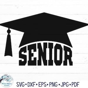 Senior Graduation SVG for Cricut, School Graduation Cap, Shirt for High ...