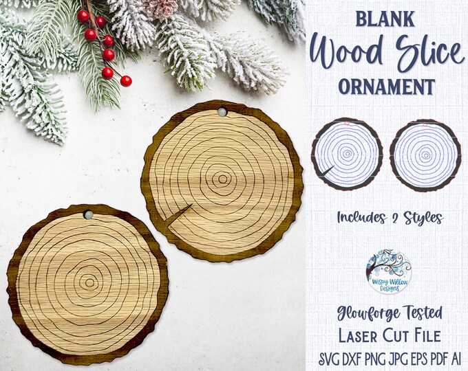 Snowman Wood Slice Ornament, Rustic Ornament, Wooden Ornament, Hand ...