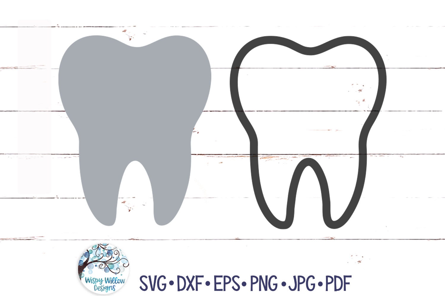Tooth Outline Printable