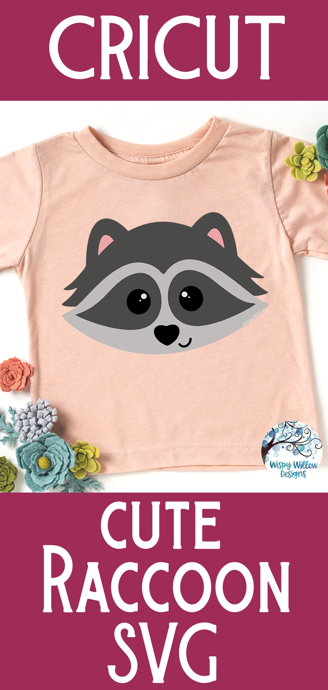 Cute Raccoon Face SVG Baby Raccoon PNG Clipart Woodland - Etsy