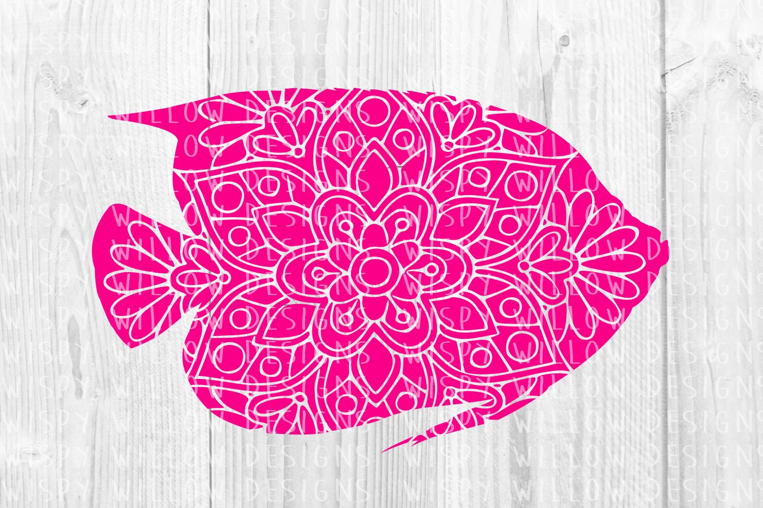Nautical Mandala SVG Bundle, DXF, Turtle, Fish, Manatee, Crab, Dolphin ...