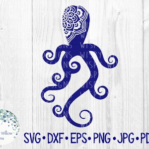 Nautical Mandala SVG Bundle, Mermaid, Whale, Turtle, Starfish, Octopus ...