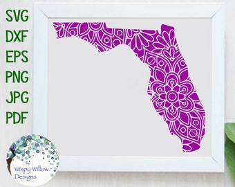 Florida State Dxf - Etsy