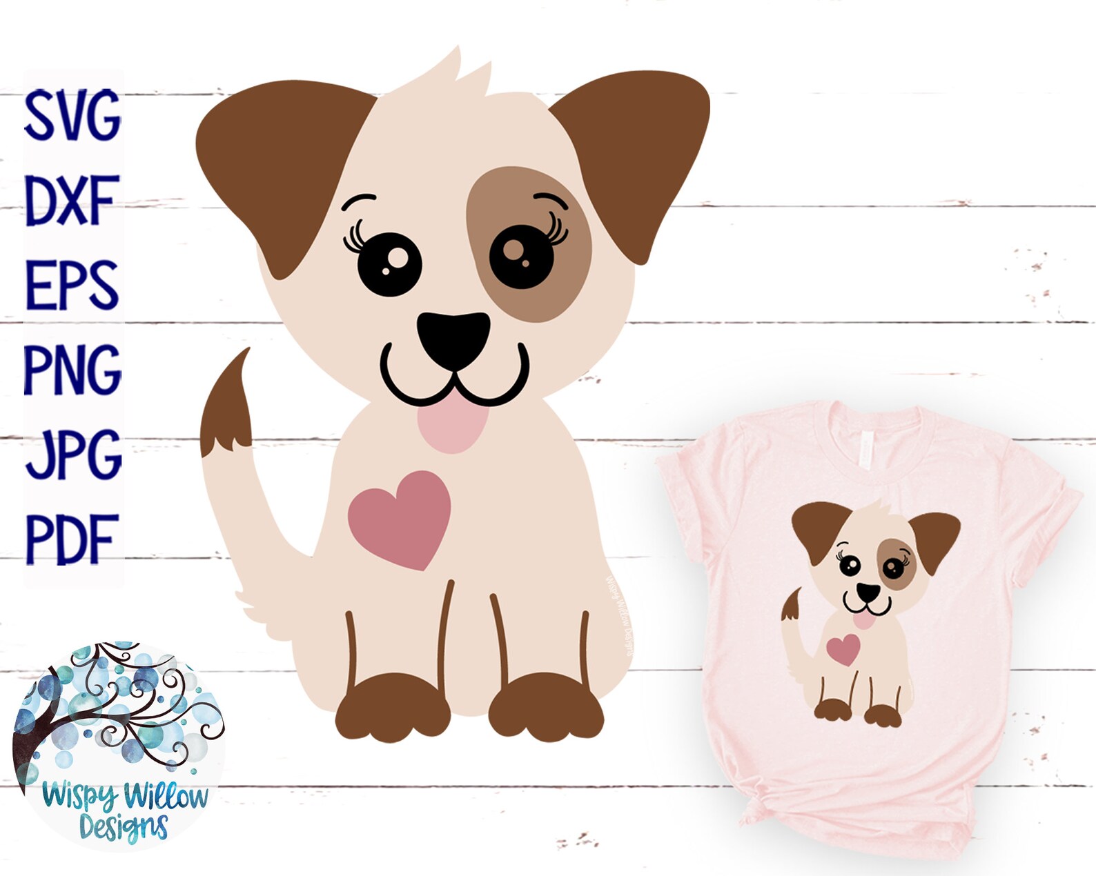 Dog SVG Puppy Svg Layered Dog SVG for Cricut Girl Baby - Etsy