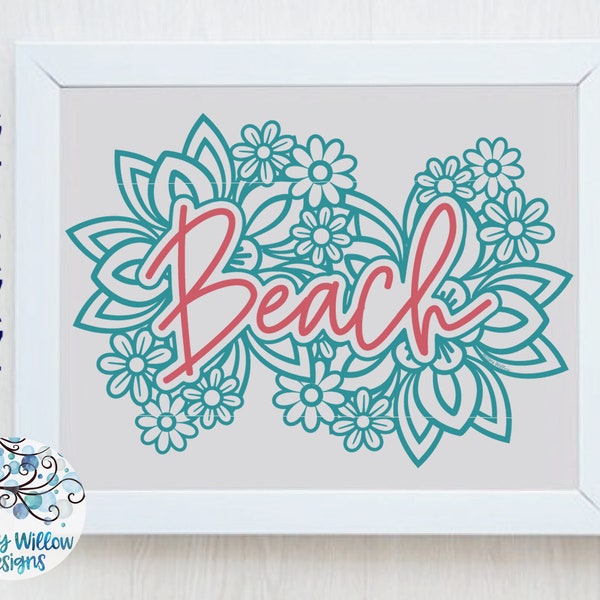 Beach Vinyl Decal - Etsy