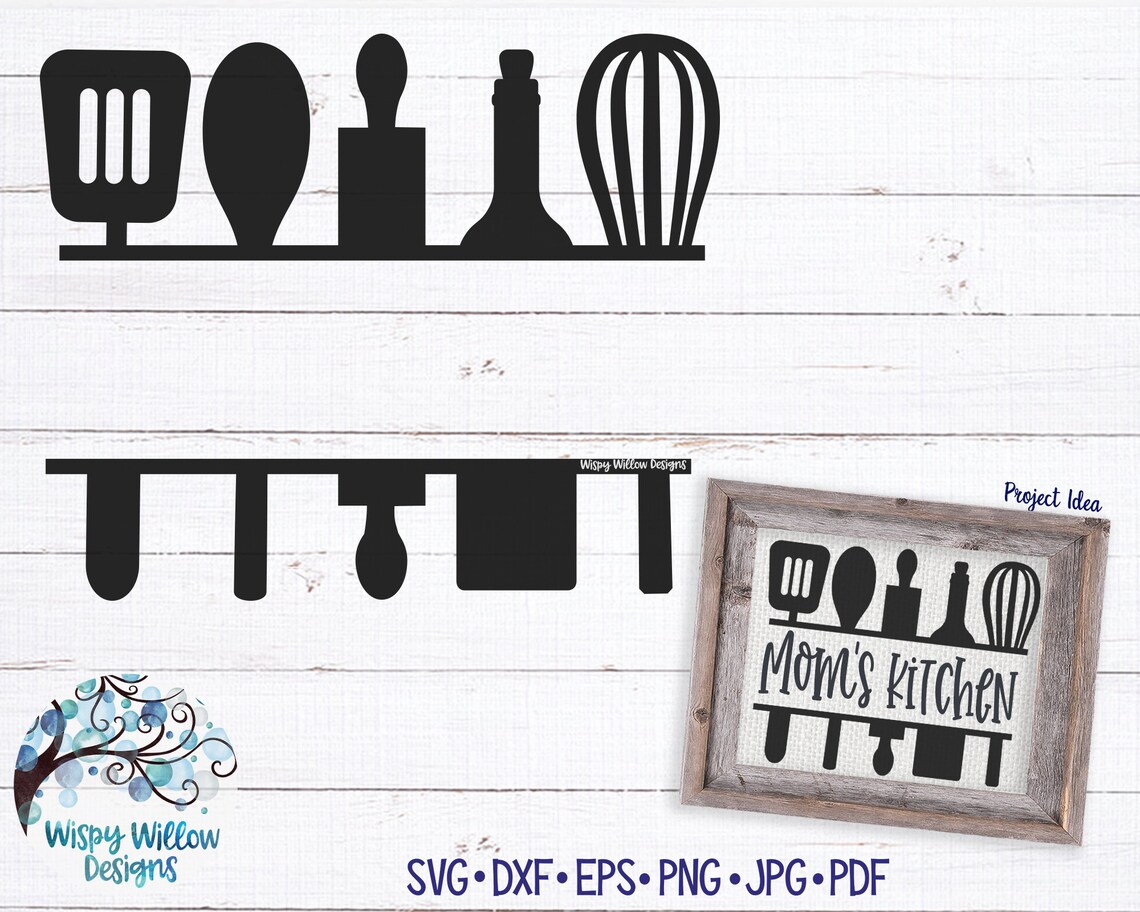 Kitchen Sign SVG DXF Jpg Png Eps Png Cooking Grandma - Etsy