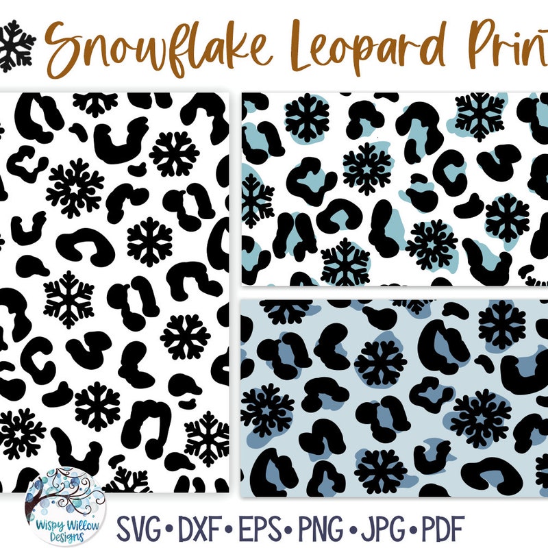 Snow Leopard Purple - Etsy