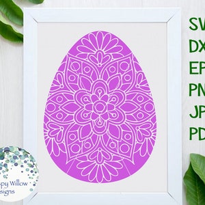 Easter Mandala SVG Bundle, DXF, PNG, Spring, Bunny, Rabbit, Chick ...