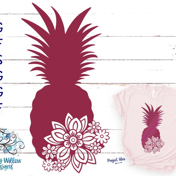 Pineapple Zentangle - Etsy