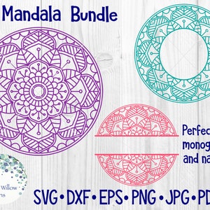 Mandala Bundle SVG, Mandalas Svg, Mandala Svg, SVG Bundle, Mandala SVG ...