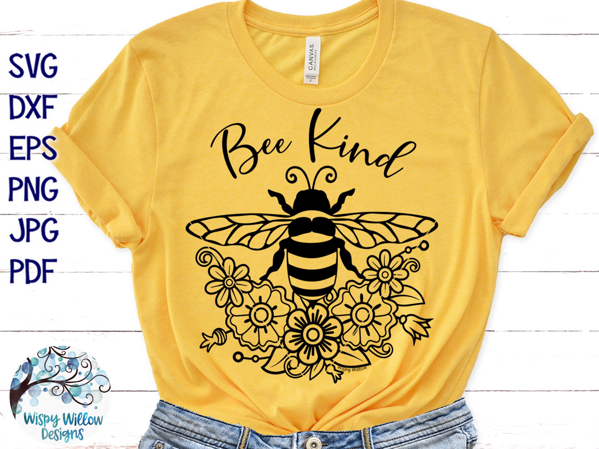 Bee Kind SVG Be Kind Svg Summer Bee Shirt Svg Bee Svg | Etsy