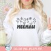 Meemaw SVG for Cricut, Grandma With Flowers Shirt Design PNG ...