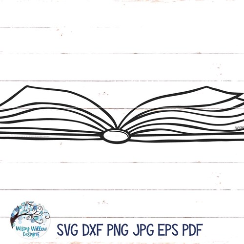 Open Book Svg Reading Svg Read Love to Read Book With - Etsy