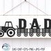 Tractor Dad SVG, Father's Day Gift, Farming Dad Sign, Dad Shirt Design ...