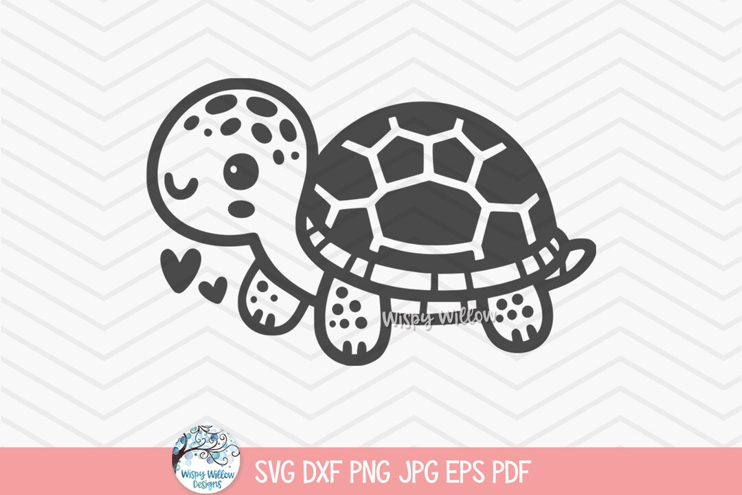 Turtle SVG for Cricut, Baby Turtle, Cute Woodland Forest Animal PNG JPG ...
