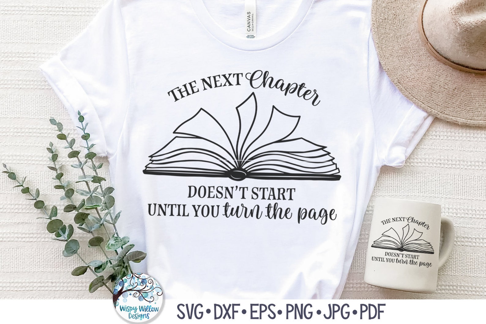 The Next Chapter Doesn't Start Until You Turn the Page | Etsy