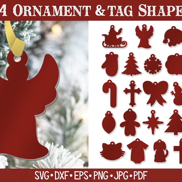 Christmas Shapes - Etsy