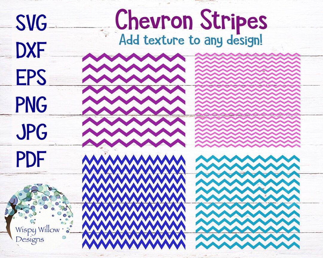 Chevron Stripes SVG Bundle, Chevron SVG, DXF, Png, Jpg, Texture, Zig ...