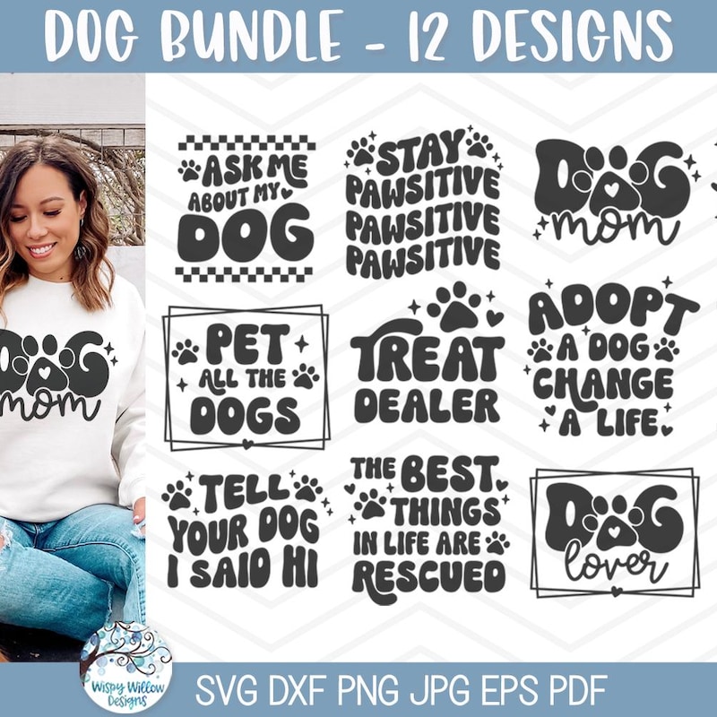 My Dogs Design Decal - Etsy