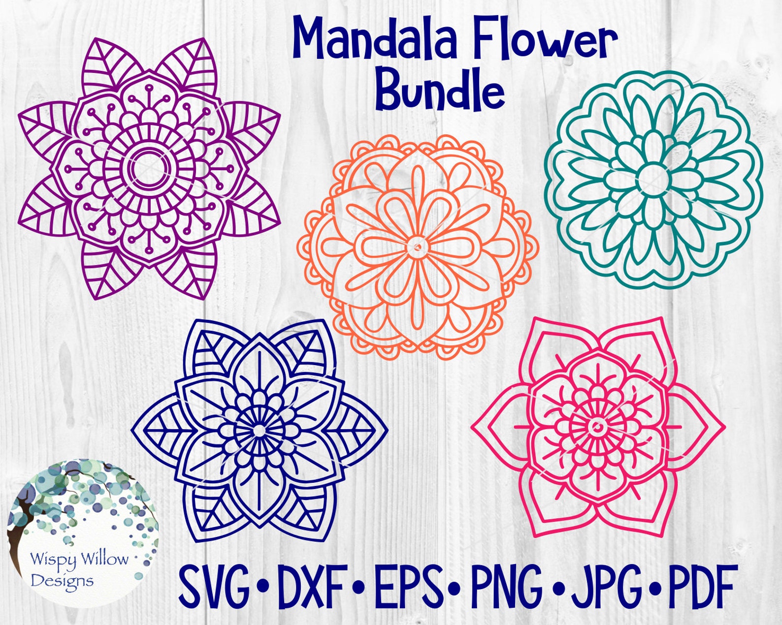 Mandala Bundle SVG Mandalas Svg Mandala Svg SVG Bundle | Etsy