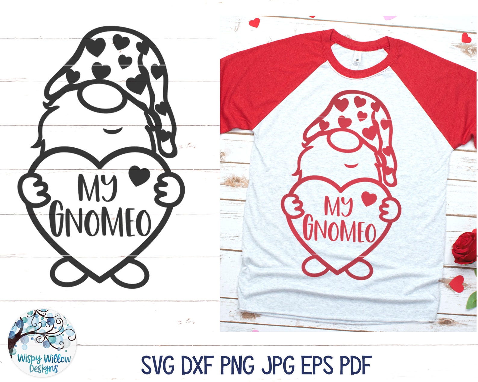 My Gnomeo Svg Valentine's Day Gnome SVG Gnome Svg Funny | Etsy