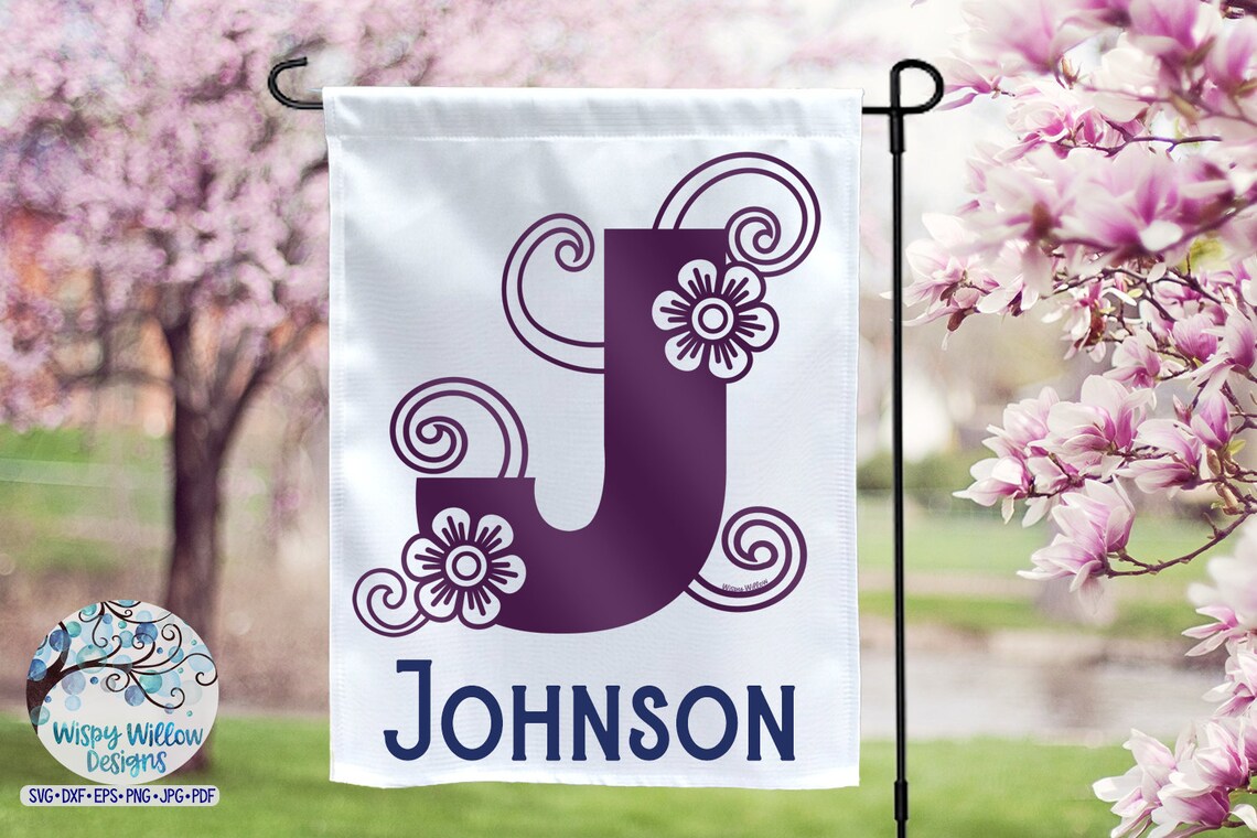 Floral Swirl Alphabet SVG Bundle A to Z SVG Letters Flower - Etsy