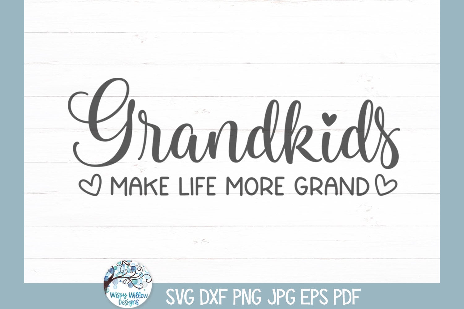 Grandkids Make Life More Grand SVG for Cricut, Personalized Grandparent ...