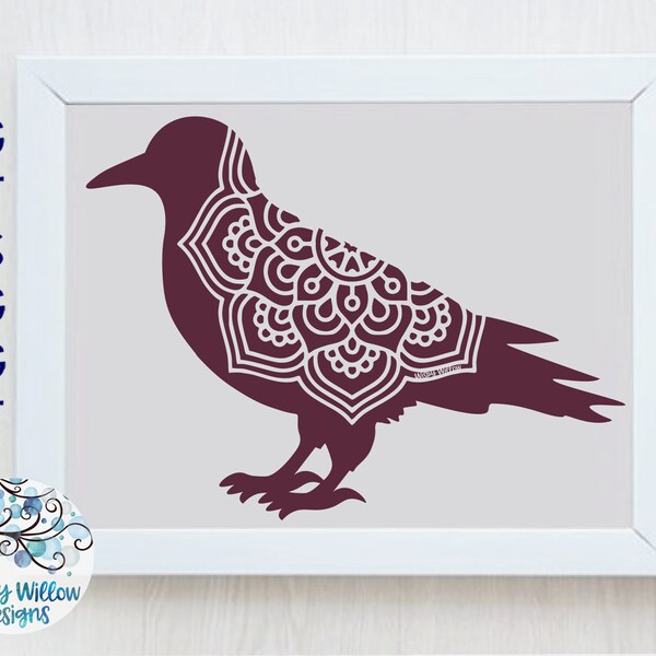 Crow Mandala - Etsy