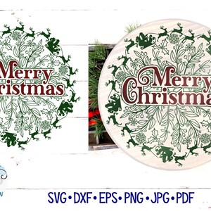 Winter Mandala SVG Bundle, Christmas Mandala Bundle, Merry Christmas ...