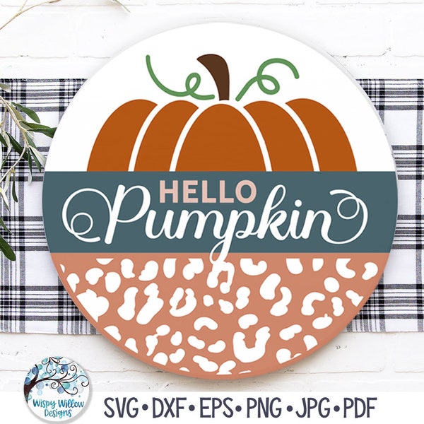 Hello Pumpkin Sign - Etsy