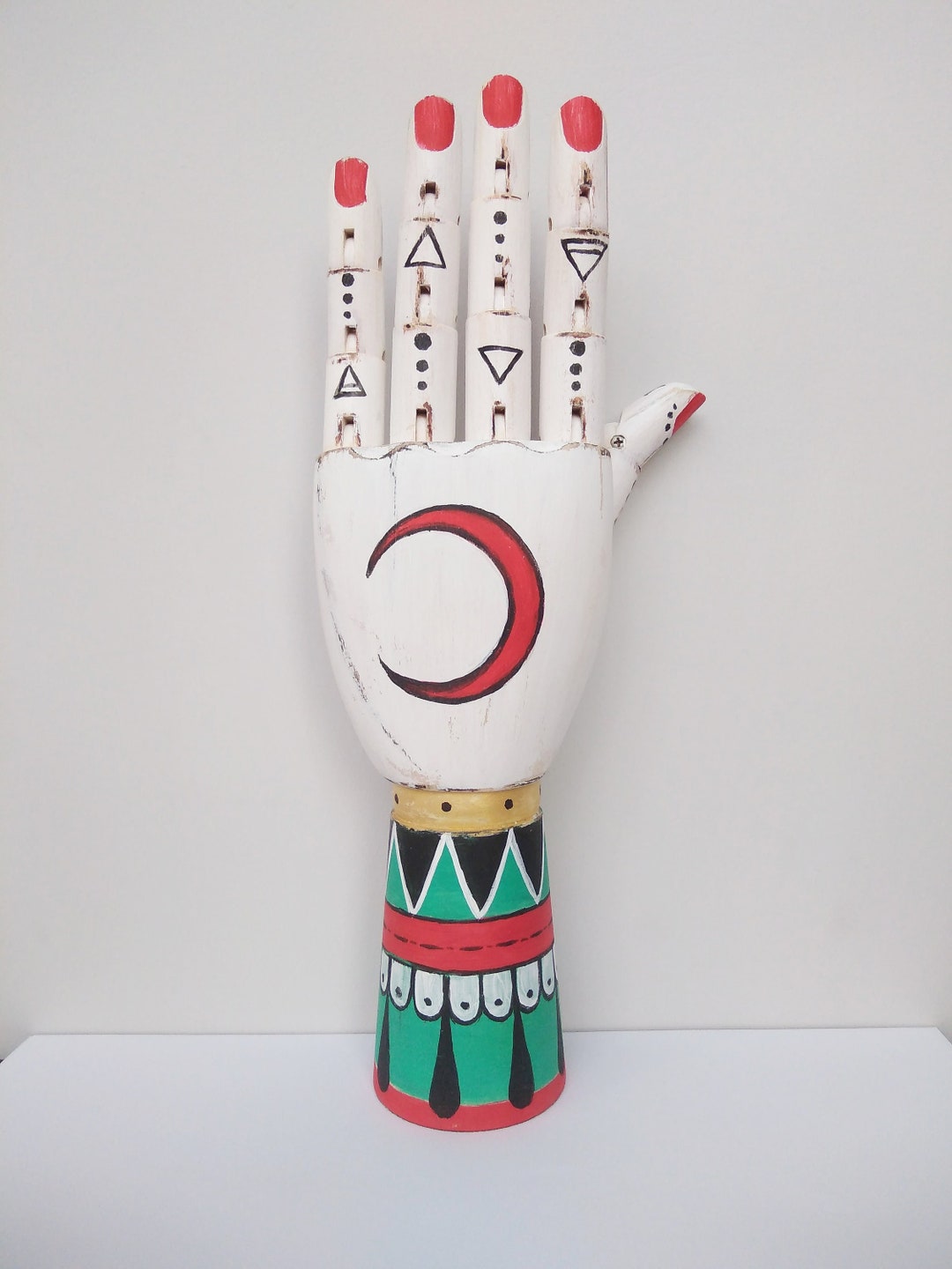 The Hand, Wooden Hand, Old School, Vintage Style, Hand Tattoo ...